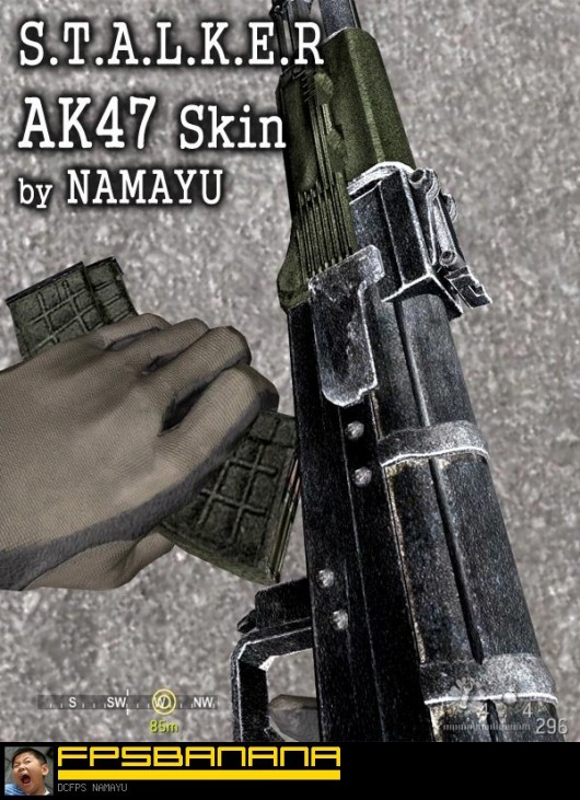 Stalker style AK47 skin [Call of Duty 4: Modern Warfare] [Mods]