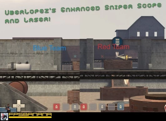 Enhanced Sniper Scope&Laser v2 Mod for Team Fortress 2 | TF2 Mods
