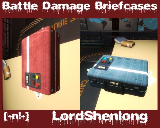 Battle Damage Briefcases [Team Fortress 2] [Mods]