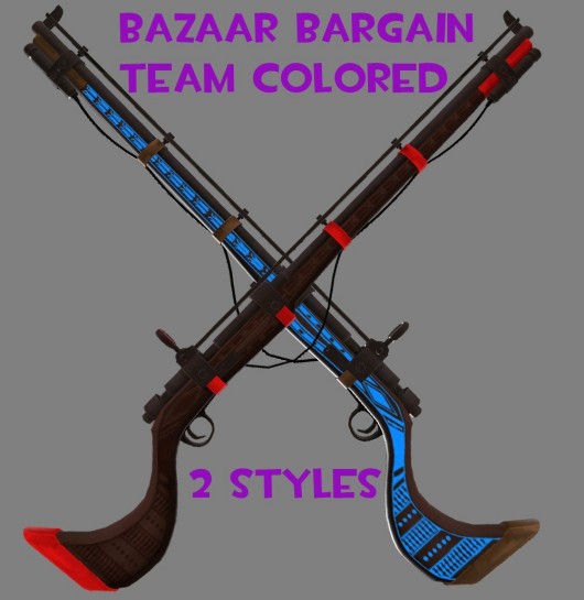 Team Colored Bazaar Bargain [Team Fortress 2] [Mods]