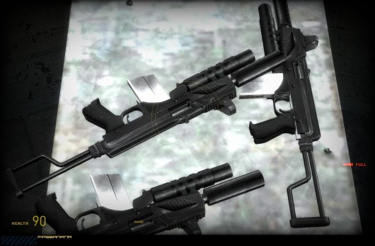 HL2 SMG to A9 A50 [Half-Life 2] [Mods]