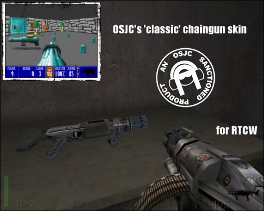 OSJC's 'Classic chaingun' venom skin for RTCW [Return to Castle ...