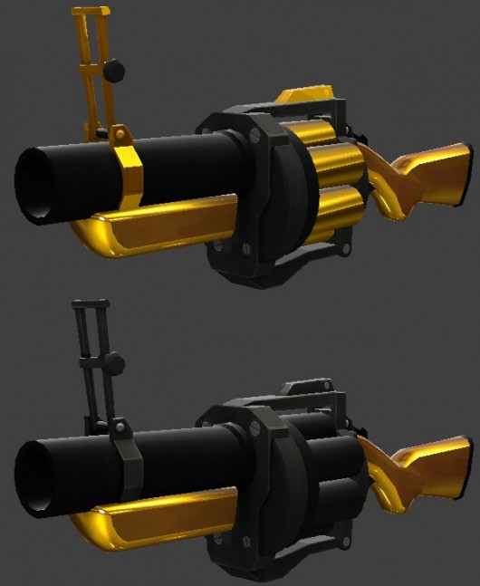 Golden Grenade Launcher [Team Fortress 2] [Mods]