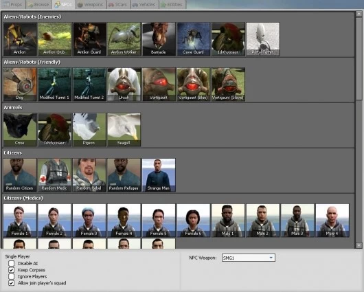 Advanced NPC Menu *New Version* Mod for Garry's Mod | GMod Mods