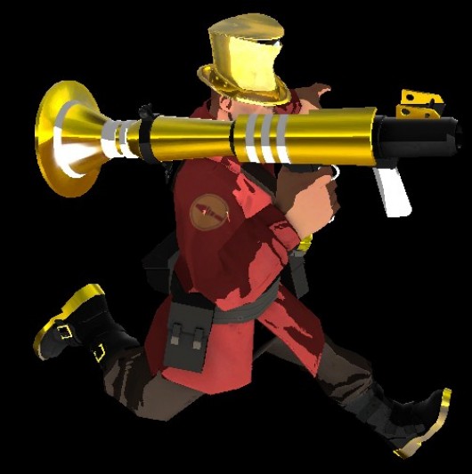 Golden Trolldier Kit [Team Fortress 2] [Mods]