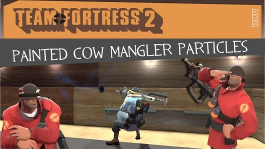 Painted Cow Mangler Particles Mod for Team Fortress 2 | TF2 Mods