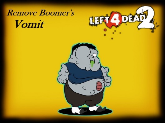 Remove Boomer's Vomit [Left 4 Dead 2] [Mods]