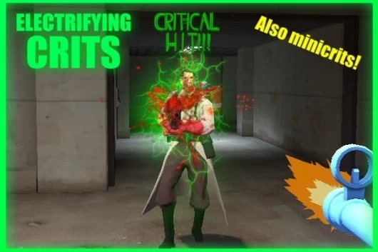 Electrifying Crits Revised Mod for Team Fortress 2 | TF2 Mods