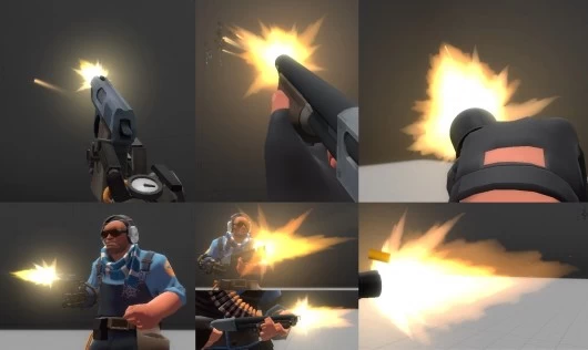 Realistic Movie Muzzleflash (UPDATED) Mod for Team Fortress 2 | TF2 Mods