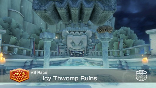 Icy Thwomp Ruins (Recreated) Mod for Mario Kart 8 | MK8 Mods