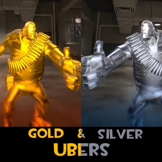 Gold and Silver Invulnerability Effects! (V2) Mod for Team Fortress 2 ...