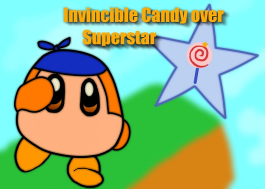[Super Star] Kirby Invincible Candy Reskin [Super Smash Bros. (3DS)] [Mods]