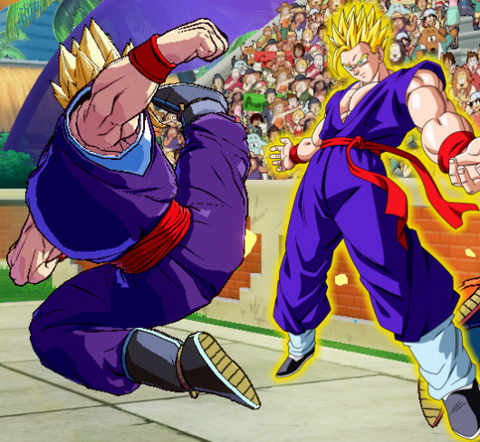 SSJ Adult Gohan [Dragon Ball FighterZ] [Mods]