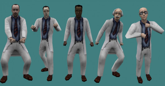 LD Scientists with HD Animations Mod for Half-Life | HL Mods