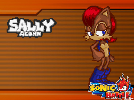 Sally Acorn in Sonic Battle [Sonic Battle] [Mods]