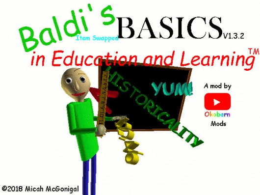 Baldi's item swapped basics Mod for Baldi's Basics | Baldi Mods