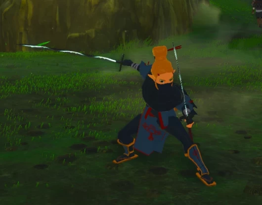 1 handed Dual Wielding Windcleaver! Mod for The Legend of Zelda: Breath ...