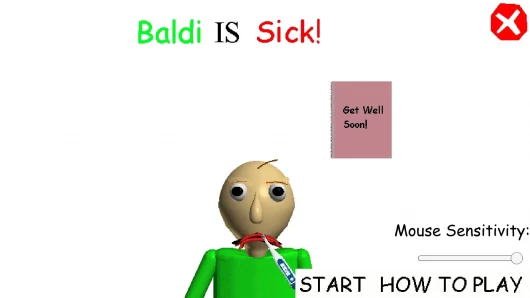 Baldi Is Sick! Mod for Baldi's Basics | Baldi Mods