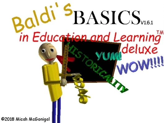 Baldi's Basics Deluxe 1.7 Mod for Baldi's Basics | Baldi Mods