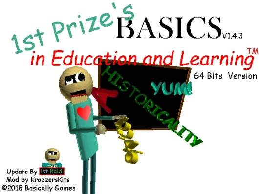 1st Prize Basics 1.4.3 Mod for Baldi's Basics | Baldi Mods