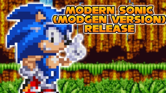 Modgen Modern Sonic in Sonic 3 A.I.R Mod for Sonic 3 A.I.R. | S3AIR Mods