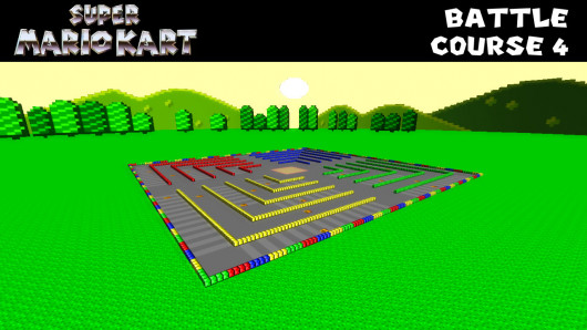 SNES Battle Course 4 [Sonic World] [Mods]