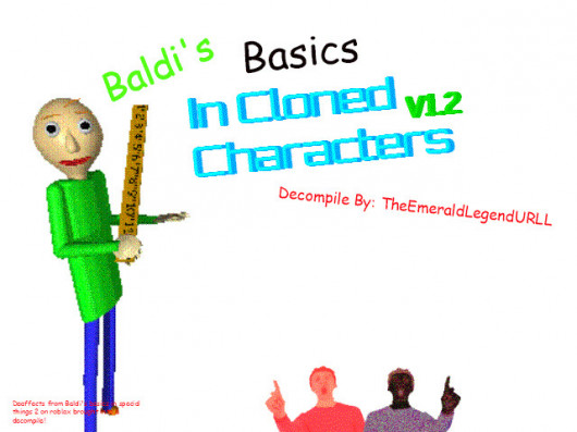 Baldi's Basics In Cloned Characters V1.2 Update Mod for Baldi's Basics ...