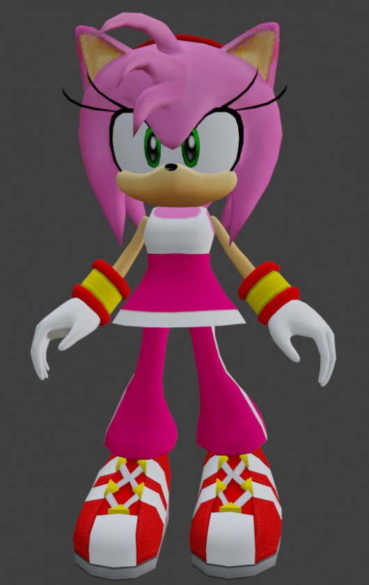 Amy Sonic Riders Costume Mod for Sonic Adventure 2 | SA2 Mods