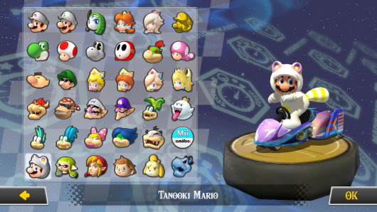 Invincible Tanooki Mario [Mario Kart 8] [Mods]