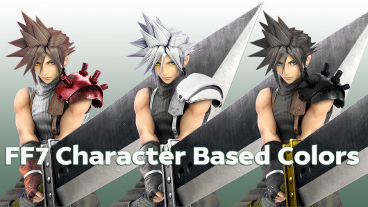 FF7 Character Based Recolors Mod for Super Smash Bros. Ultimate | SSBU Mods