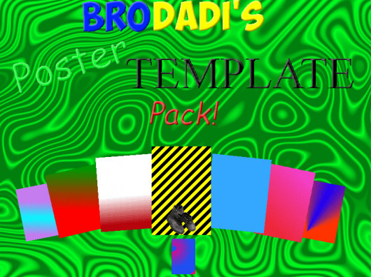 Poster Template Pack! Mod for Baldi's Basics | Baldi Mods
