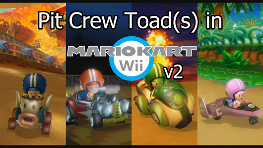 Pit Crew Toad(s) [Mario Kart Wii] [Mods]