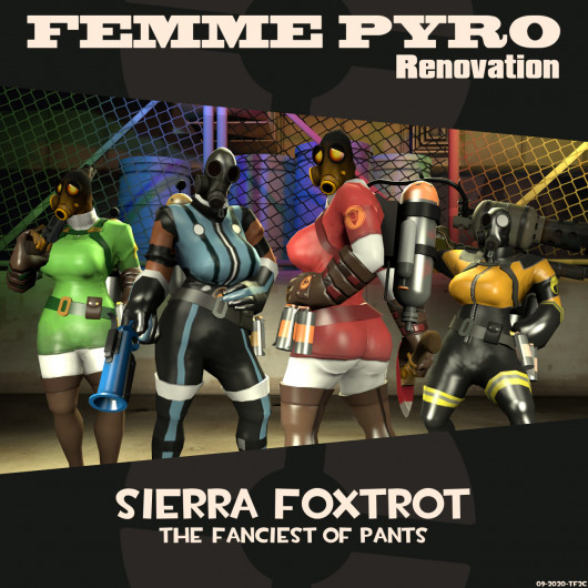 Femme Pyro Renovation: Contest Skins Mod for Team Fortress 2 Classic ...
