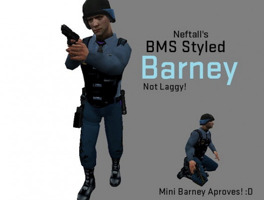 My Black Mesa Styled Barney [Half-Life] [Mods]
