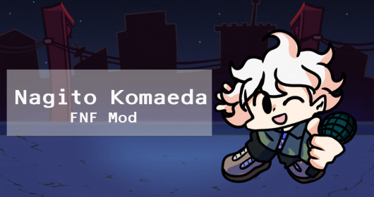 Nagito Komaeda over Pico! Mod for Friday Night Funkin' | FNF Mods