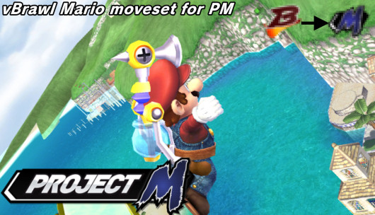 vBrawl Mario moveset for PMEX Mod for Super Smash Bros. Brawl | Brawl Mods