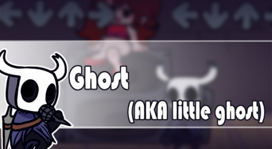 FNF ghost over Boyfriend Mod for Friday Night Funkin' | FNF Mods