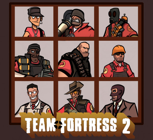 Toon Class Portraits Mod for Team Fortress 2 | TF2 Mods