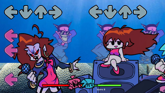 Week 4 underwater 1.1 [Friday Night Funkin'] [Mods]