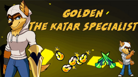 Golden, The Katar Specialist Mod for Brawlhalla | BHalla Mods