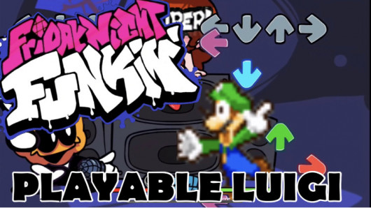 Playable Luigi! Mod for Friday Night Funkin' | FNF Mods