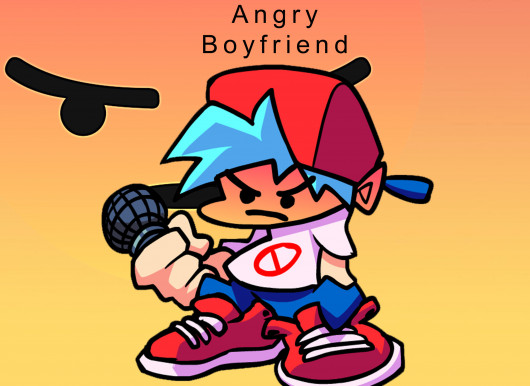 Angry Boyfriend Mod for Friday Night Funkin' | FNF Mods