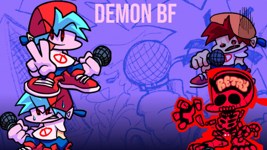 Demon BF (Week 1-3 Only) [Friday Night Funkin'] [Mods]