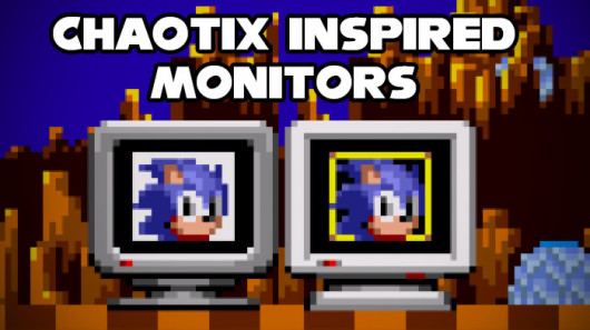 Chaotix-Inspired Monitors for Sonic Forever Mod for Sonic the Hedgehog ...