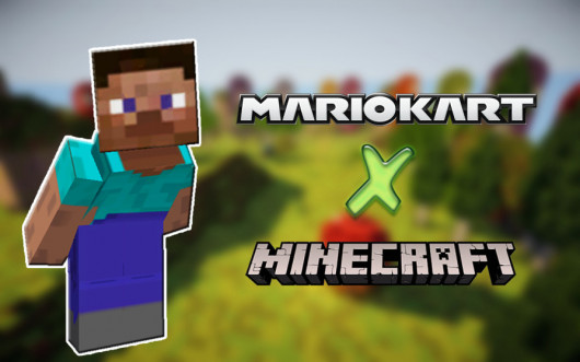 Minecraft Steve Mod for Mario Kart Wii | MKWii Mods