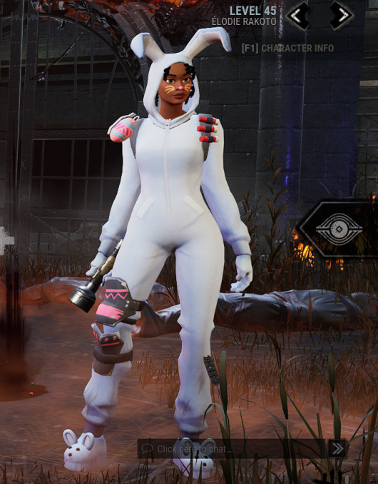 Bunny Brawler | Fortnite (Elodie skin) Mod for Dead by Daylight | DBD Mods