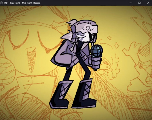 FNF - Ruv (Test) - Mid-Fight Masses Mod for Friday Night Funkin' | FNF Mods