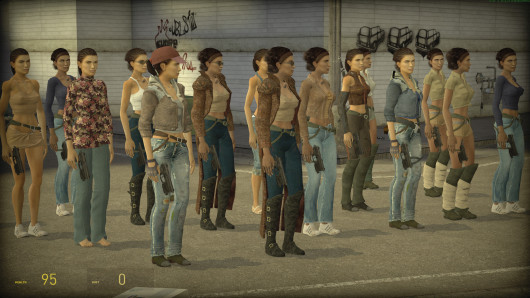 Cinematic Alyx as Rebels for HL2 Deathmatch Mod for Half-Life 2: Deathmatch | HL2:DM Mods