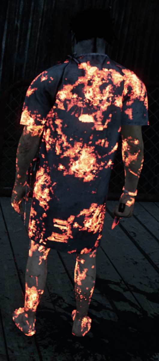 Red Legacy Myers Gown [Dead by Daylight] [Mods]