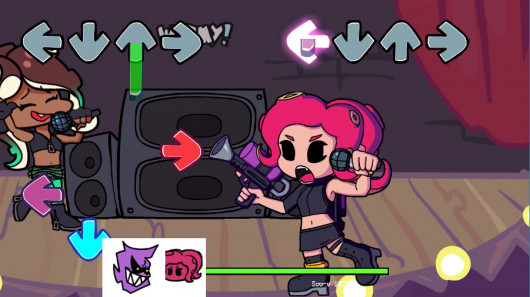 Splatoon over FNF (FINALLY FINISHED) Mod for Friday Night Funkin' | FNF ...